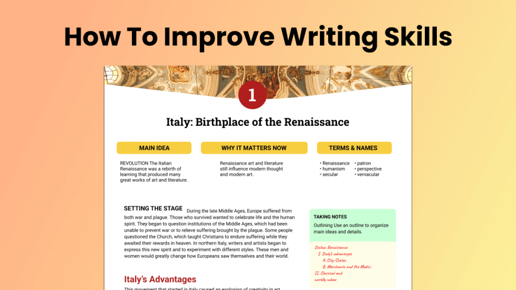 6 Proven Methods on How to Improve Writing Skills | UPDF