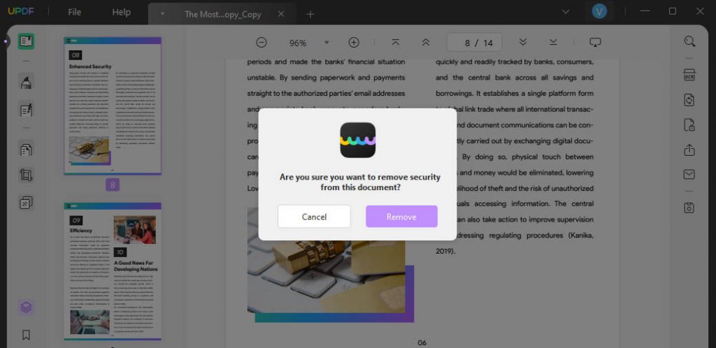 How To Remove Encryption From Pdfs In Simple Clicks Updf