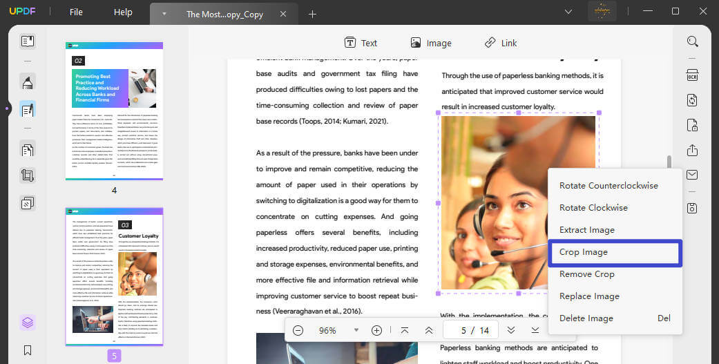 How to Crop PDF Image (2 Powerful Methods) | UPDF