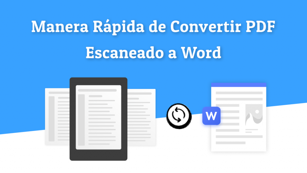 La mejor manera de convertir un PDF escaneado a Word | [Official] UPDF