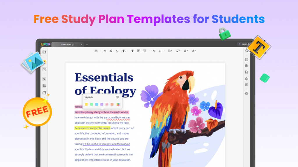 4 Study Plan Templates You Should Use in 2025 [Free] | UPDF