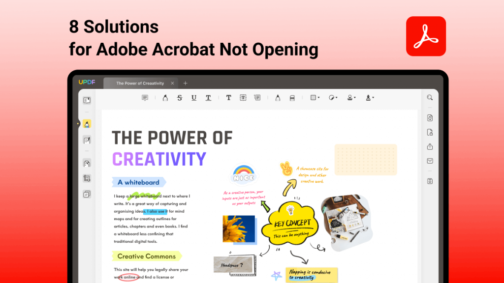Adobe Acrobat opent niet? Probeer deze 8 snelle oplossingen | UPDF