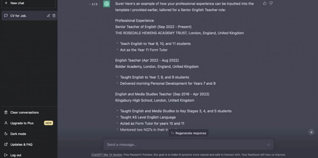 Fazer currículo usando o ChatGPT: O Guia Completo | UPDF