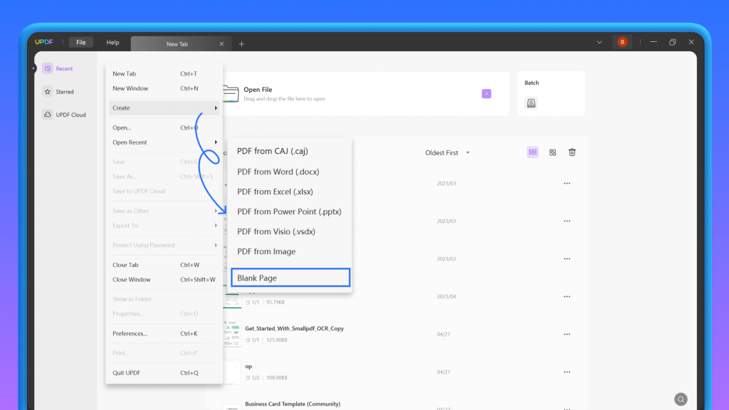 How to Create a Blank PDF in Simple, Easy-to-follow Steps | UPDF