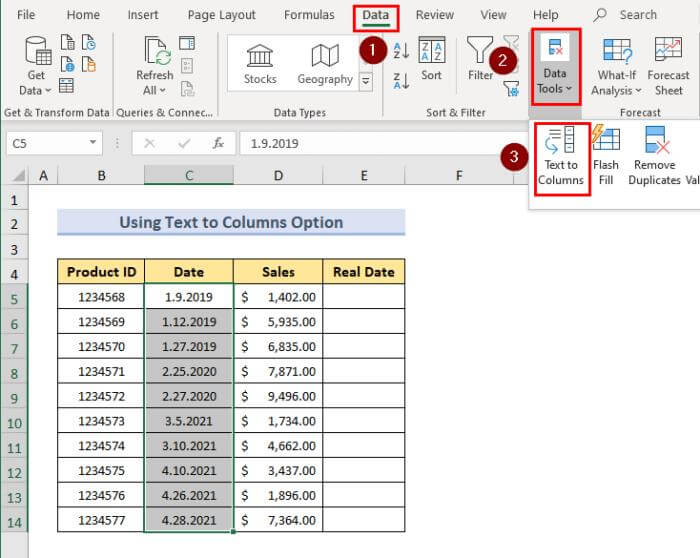 Convert Text to Date in Excel with Maintained Layout | UPDF
