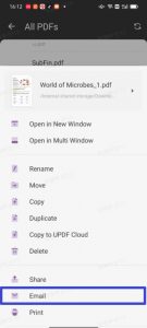 Step-by-Step: How to Send PDF via Email in Android | UPDF