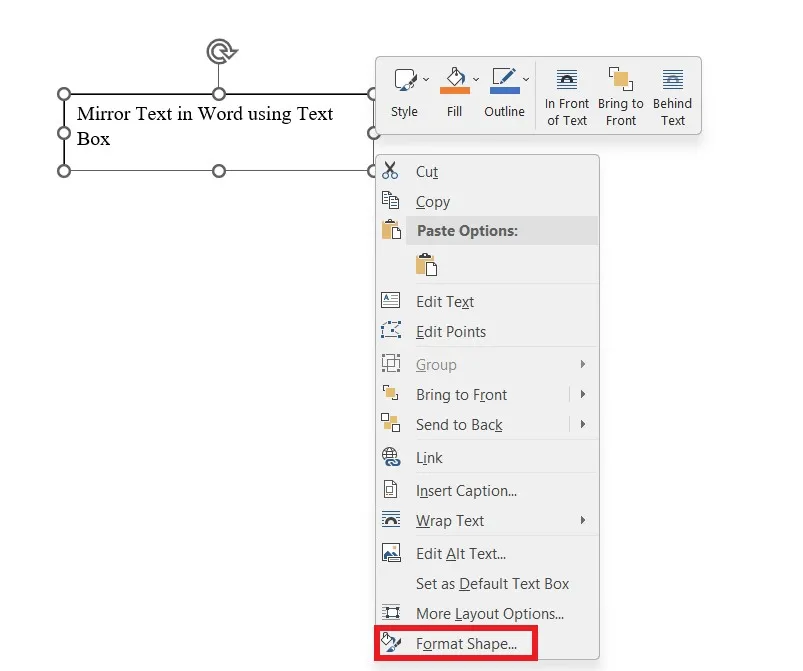 How To Flip Or Mirror Text In Word Using 4 Methods UPDF