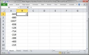 Change Negative Numbers to Positive in Excel? (4 Ways) - UPDF