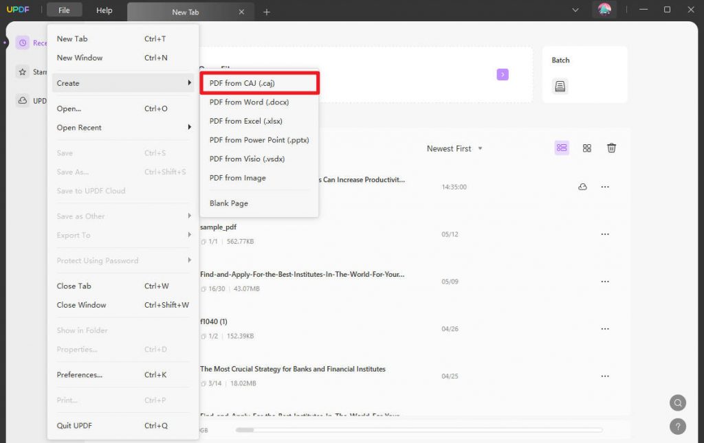 How to Convert CAJ to PDF? in Easy Steps | UPDF