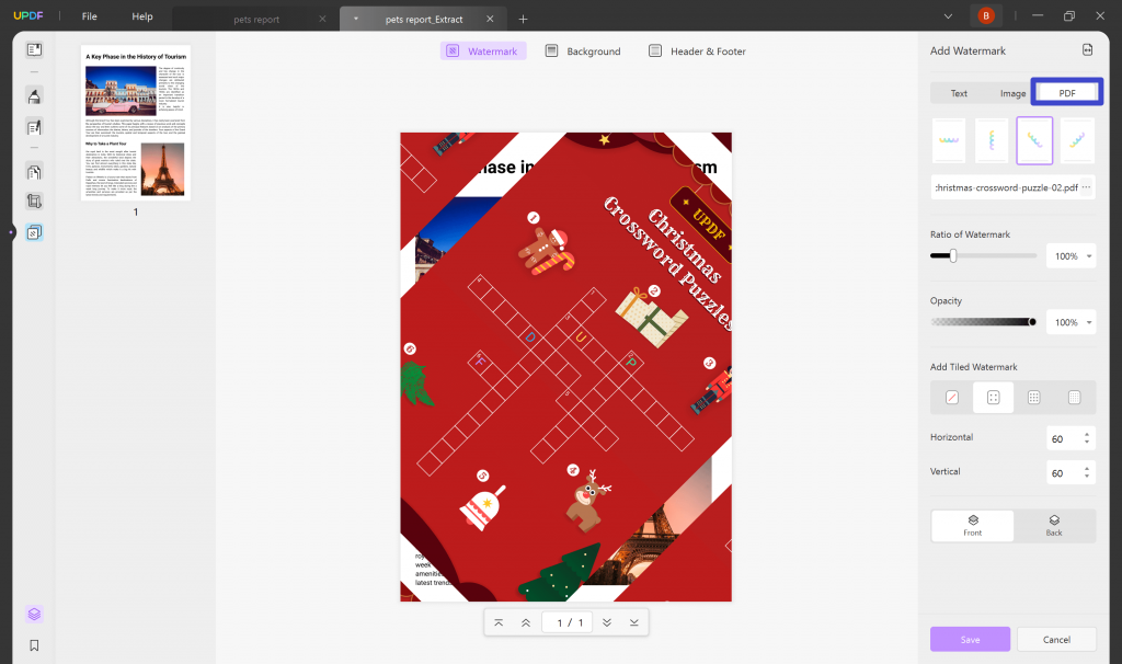 Insert Watermark in PowerPoint Without Any Problem | UPDF