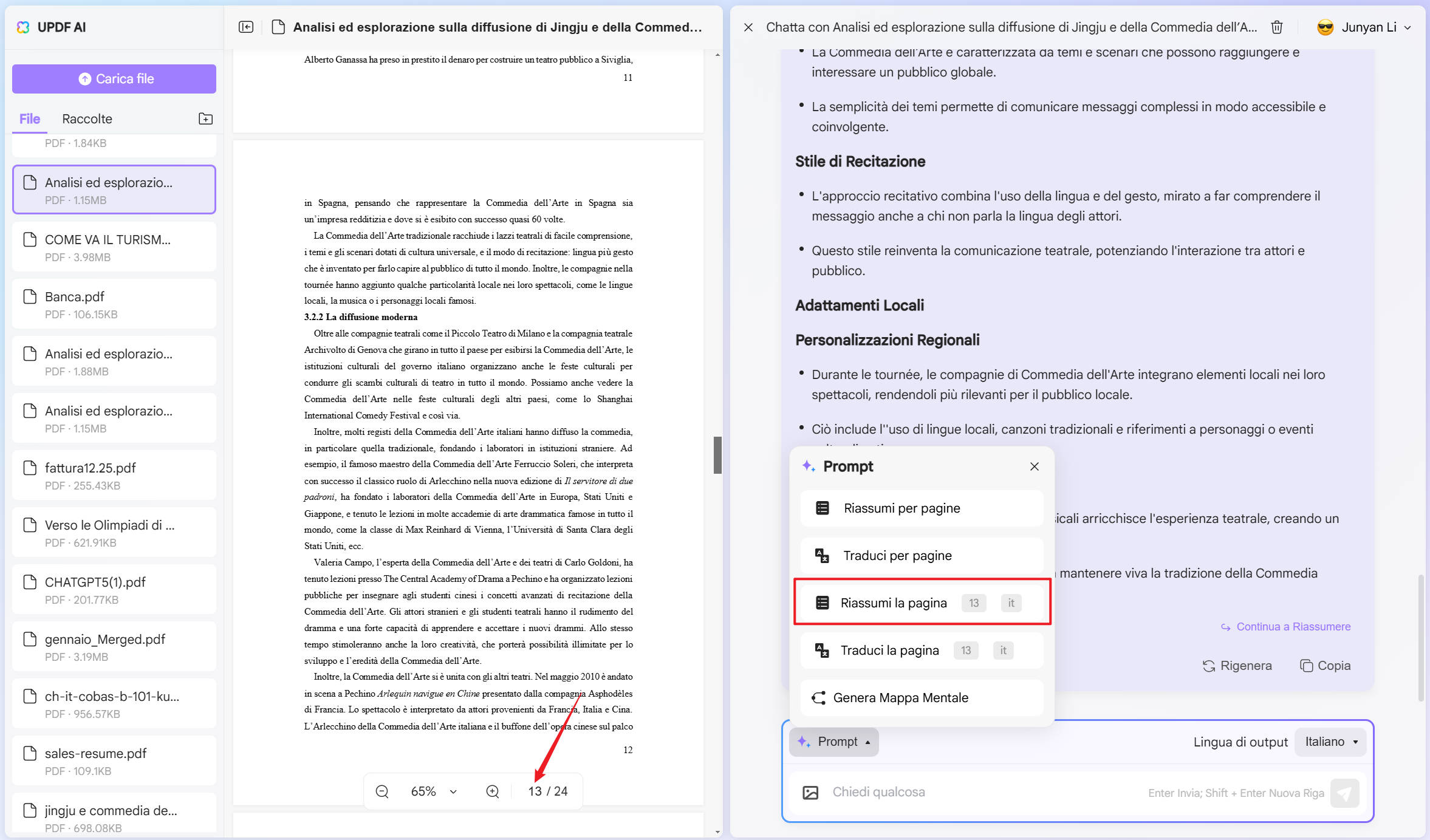 Come riassumere testo con AI | UPDF