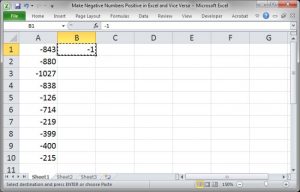 Change Negative Numbers to Positive in Excel? (4 Ways) - UPDF