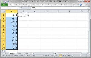 Change Negative Numbers to Positive in Excel? (4 Ways) - UPDF