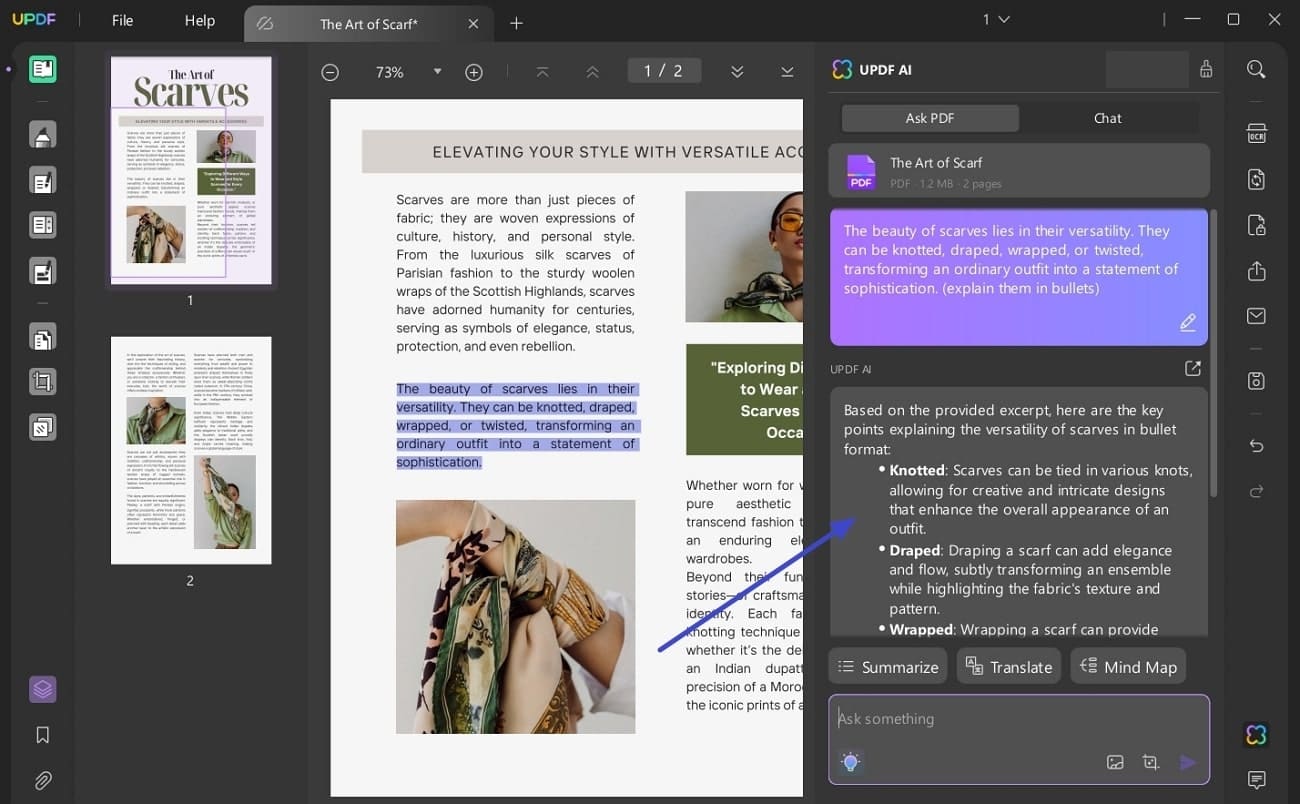 Summarize Pdfs With Updf Ai Updf User Guide