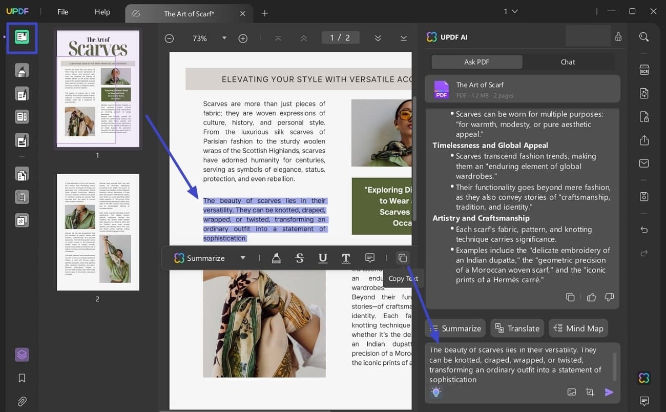 Summarize Pdfs With Updf Ai Updf User Guide