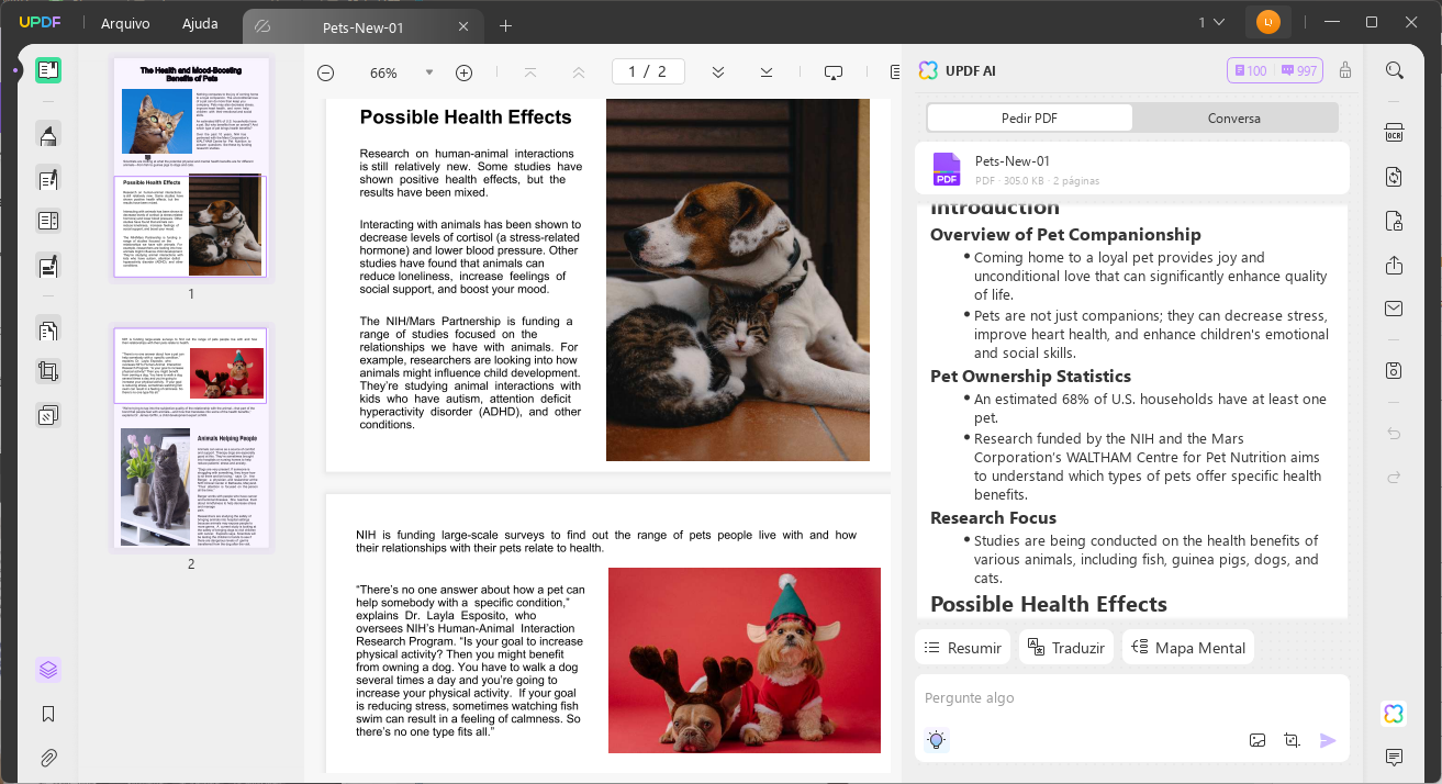 Como Resumir PDF - Métodos Fáceis e Eficazes | UPDF