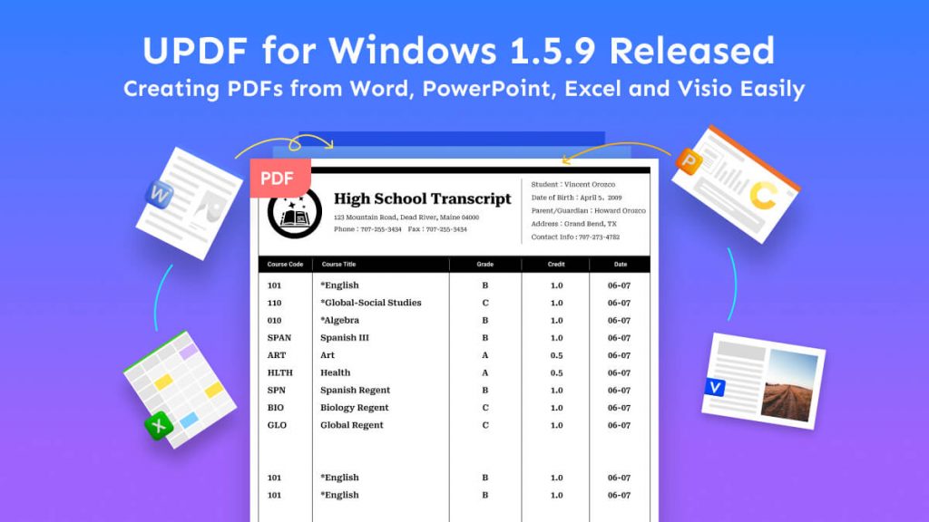 UPDF for Windows 1.5.9 Released! Create PDF from MS Office!