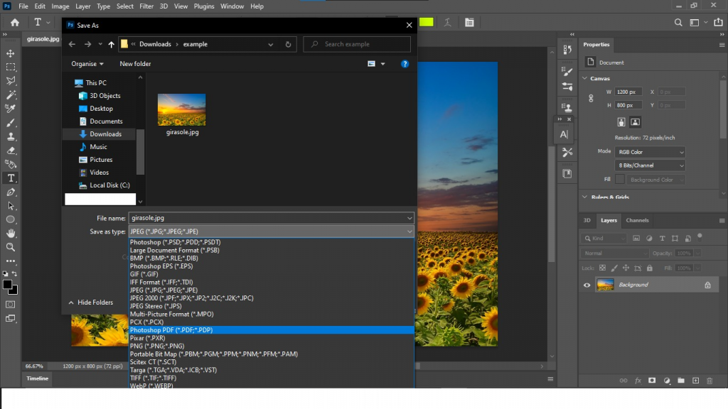 Converting JPG To PDF Via Photoshop: Quick Walkthrough | UPDF