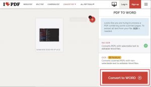 2 Ways Convert JPG to Word Using iLovePDF - Learn How | UPDF