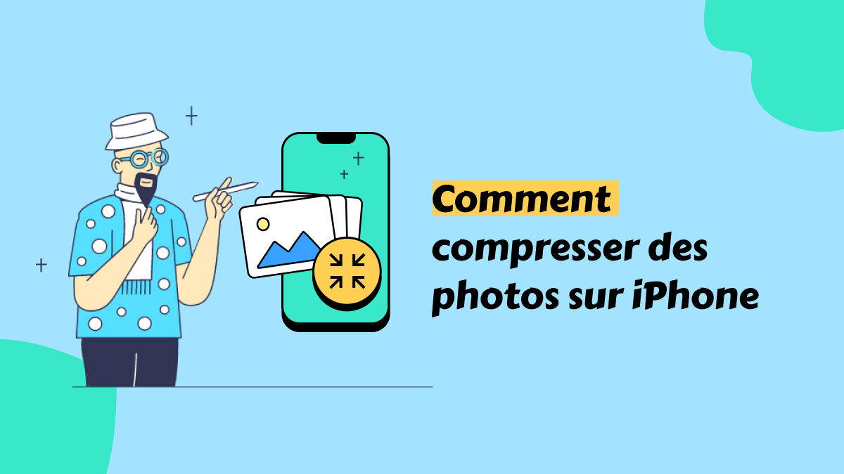 Le meilleur moyen de compresser une photo sur iPhone | UPDF