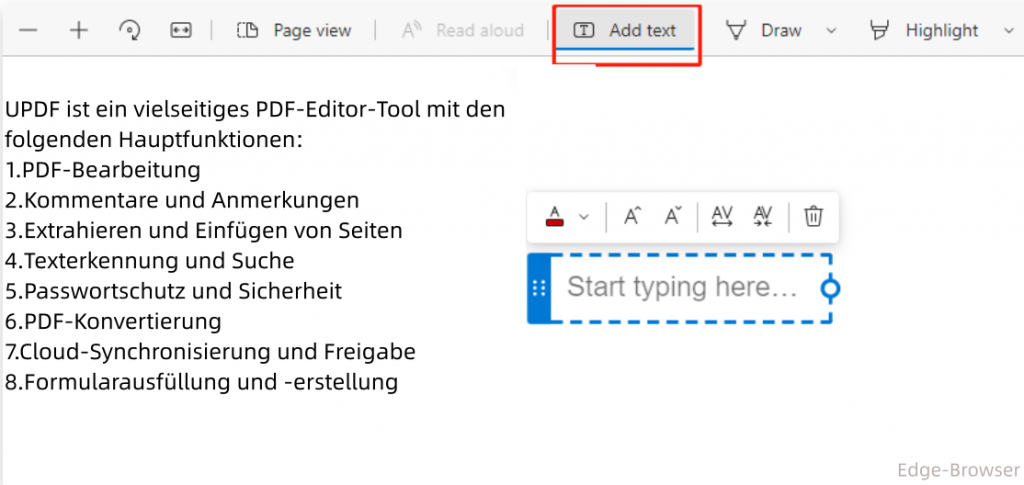 PDF Textfeld einfügen: Hier sind 5 Methoden | UPDF
