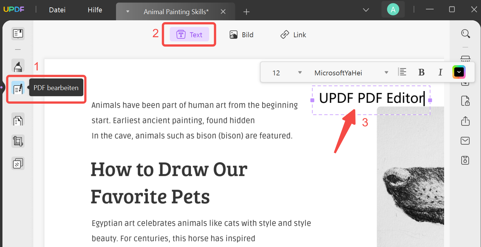 PDF Textfeld einfügen: Hier sind 5 Methoden | UPDF