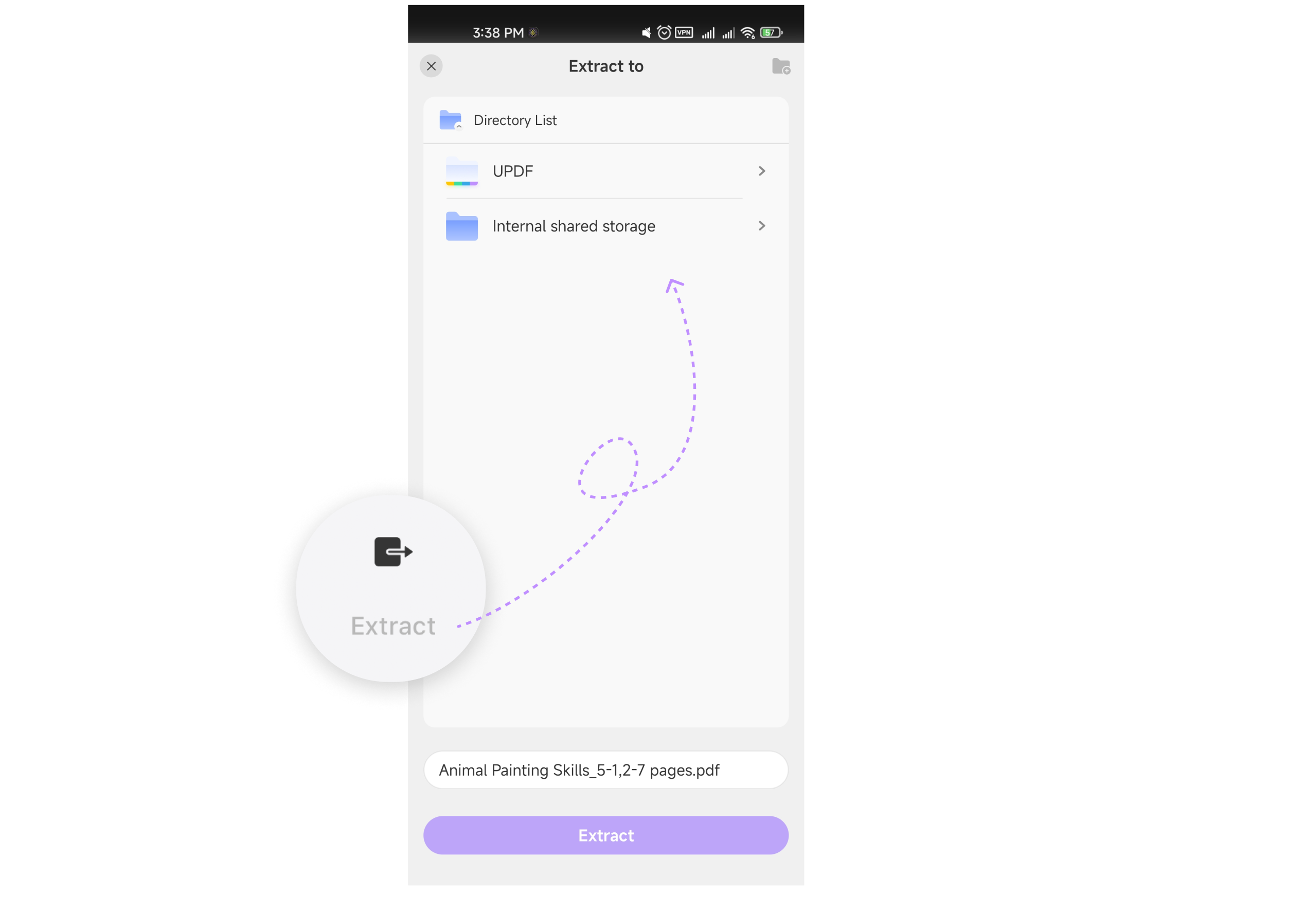 Organize Pages on Android with UPDF | User Guide