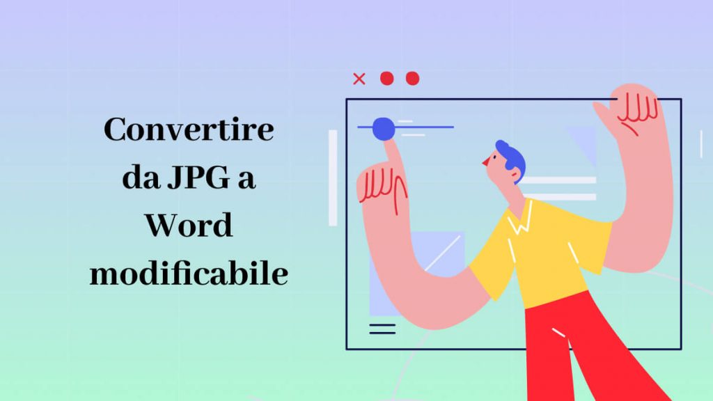 Come convertire JPG in Word? | UPDF