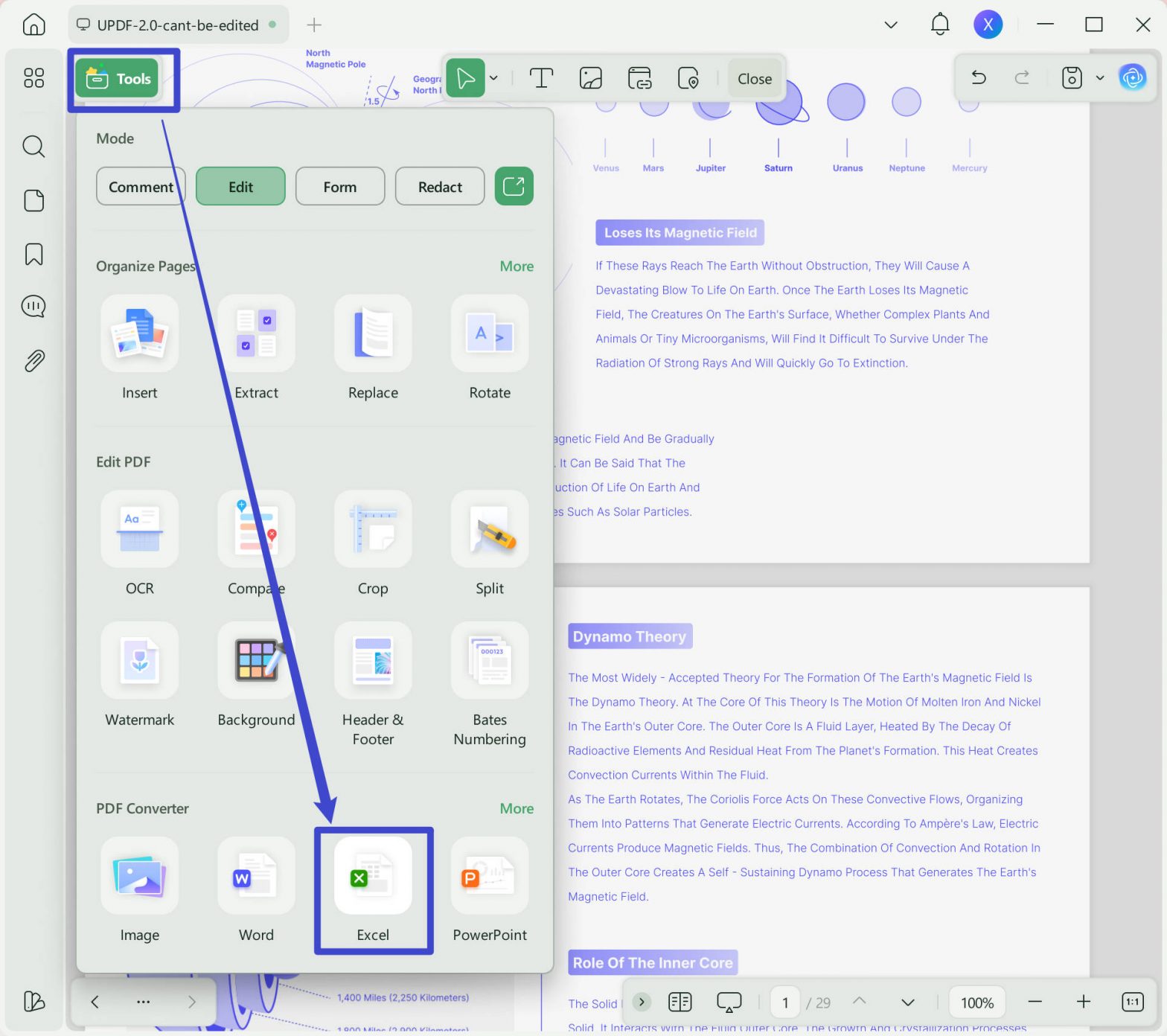 How to Convert Visio to Excel? 3 Methods with Pictures | UPDF
