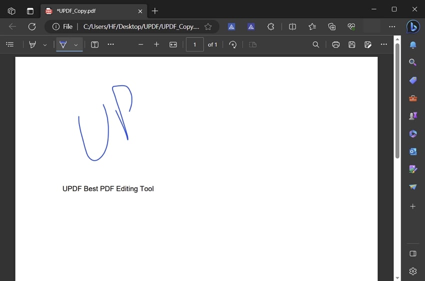 How To Add Signature To PDF In Microsoft Edge Easy UPDF