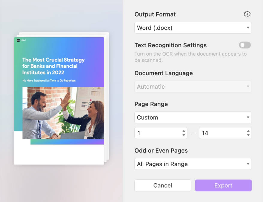 How to Convert PDF on Mac with Step-by-Step Instructions | UPDF