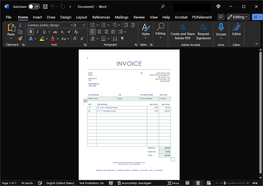 A Complete Guide on How to Make an Invoice | UPDF