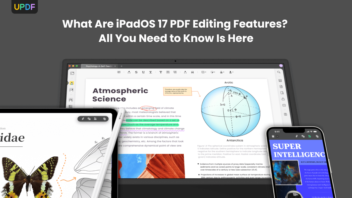 iPadOS 17 PDF Editing: What's New and Improved? | UPDF