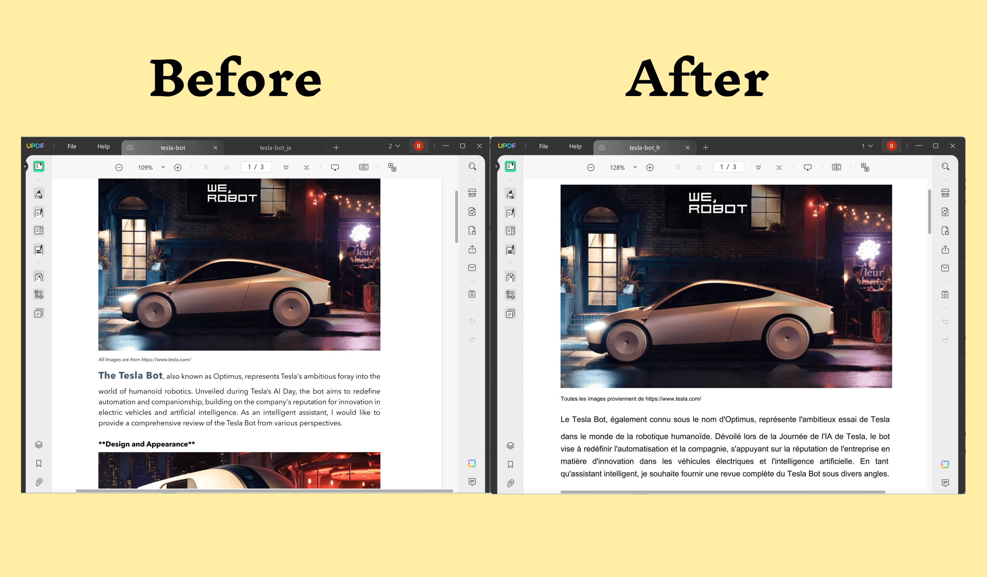 Translate PDF from English to French in 4 Ways - UPDF