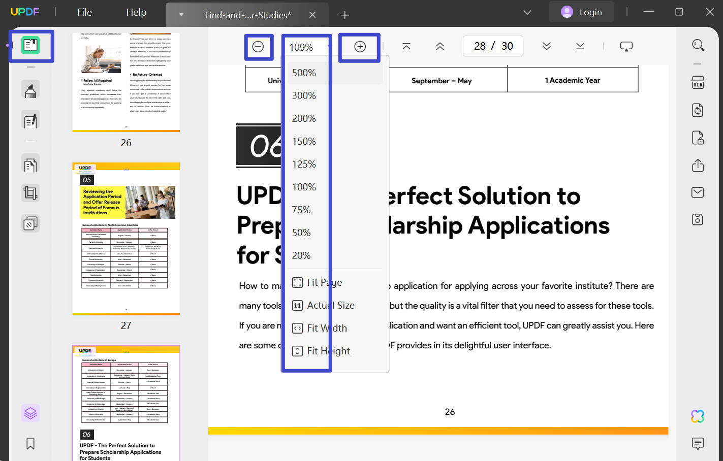 A Guide on How to Zoom PDF in & Out Easily | UPDF