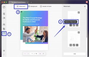6 PDF Watermark Remover Apps: Offline and Online | UPDF