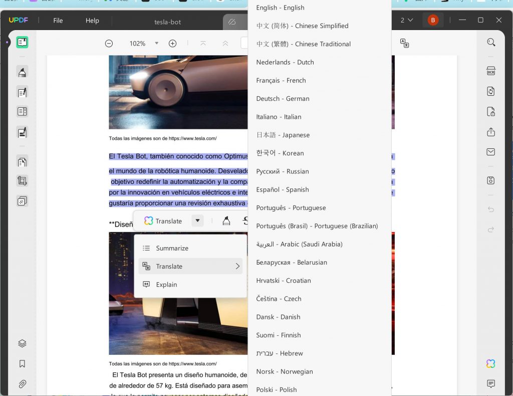 How to Translate PDF from Spanish to English? (3 Ways) | UPDF