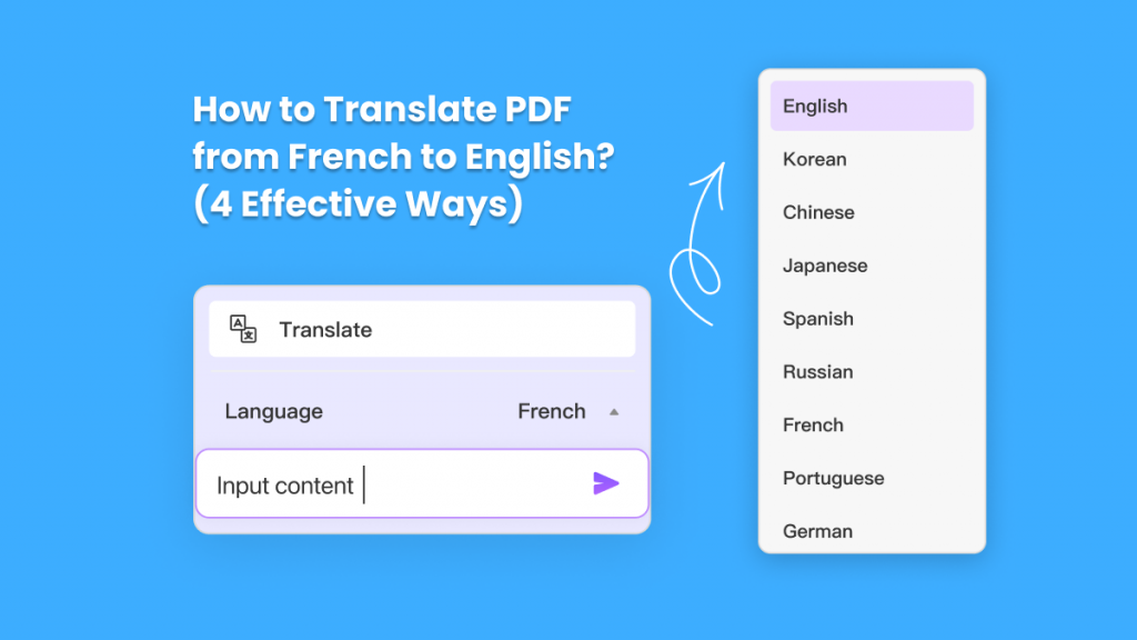 How to Translate PDF from French to English (4 Methods) | UPDF