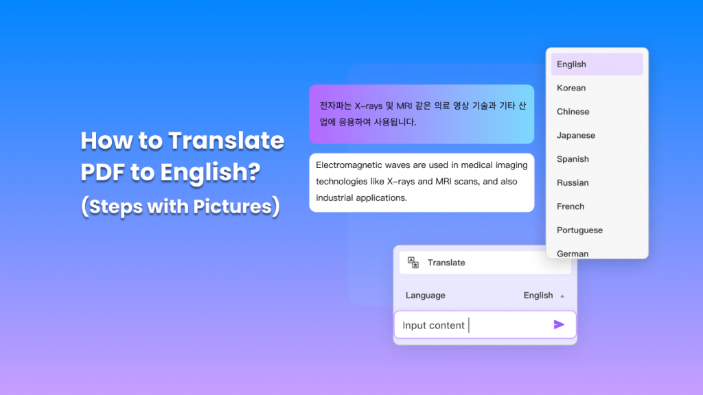 Translate PDF to English: Simple Steps & Tools - UPDF