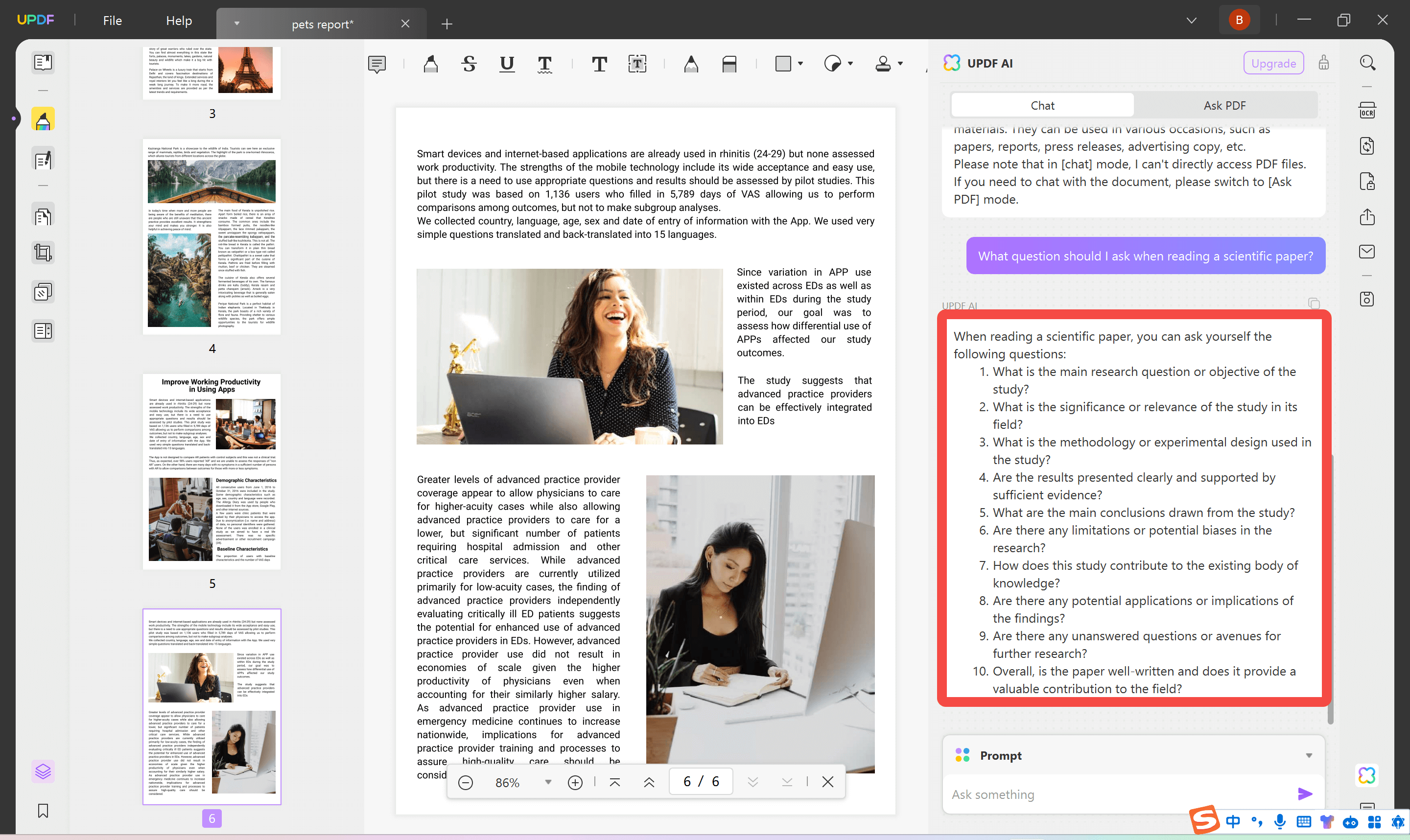 How To Read A Scientific Paper Effectively with Al | UPDF