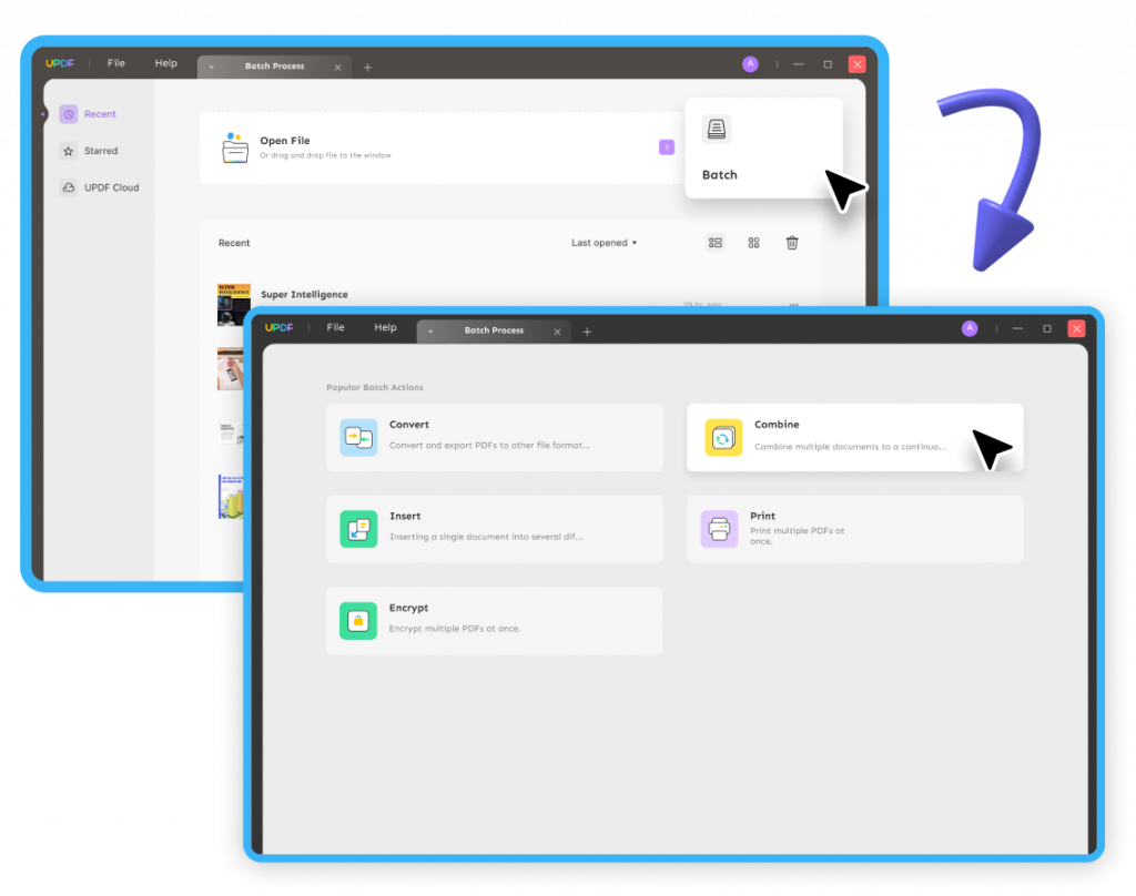 How to Merge PDFs with Foxit? (2 Easy Ways) | UPDF