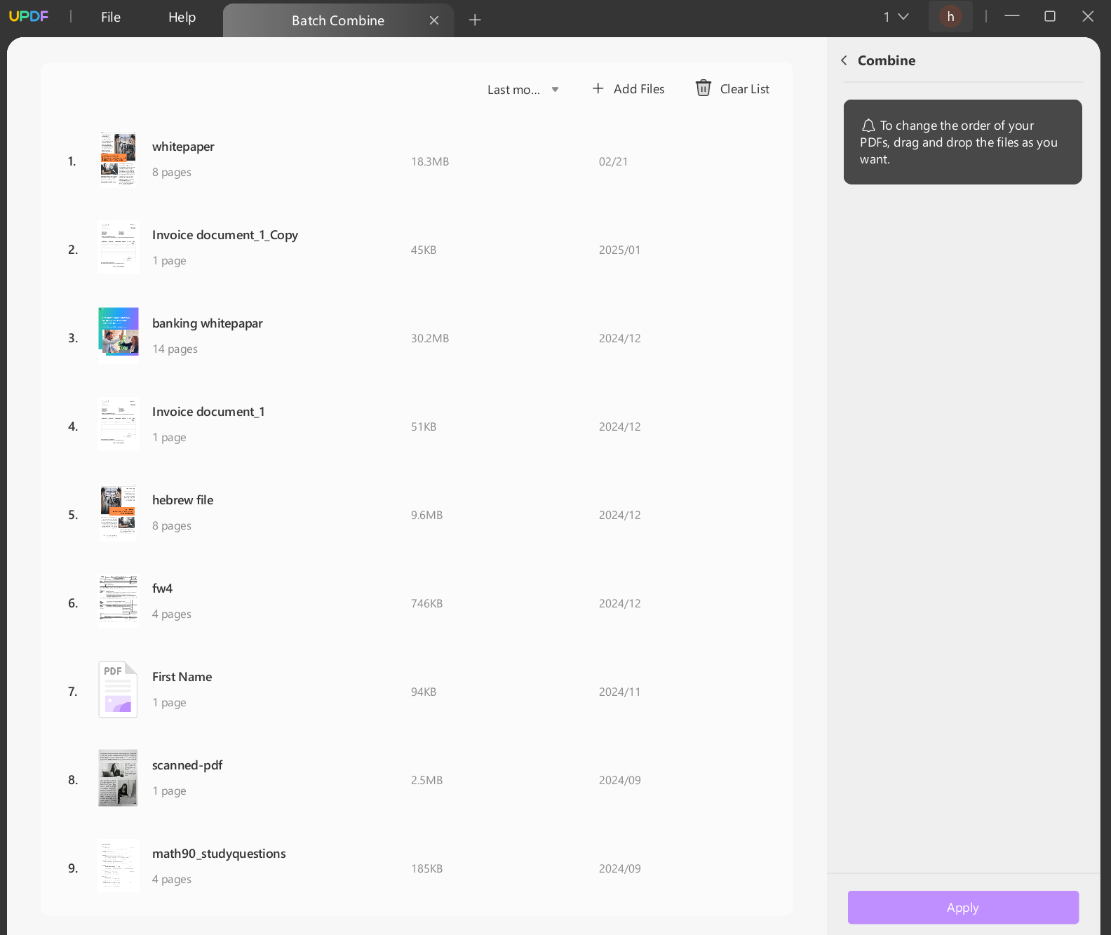 5 Best PDF Combiners: Merge PDF files with Ease | UPDF