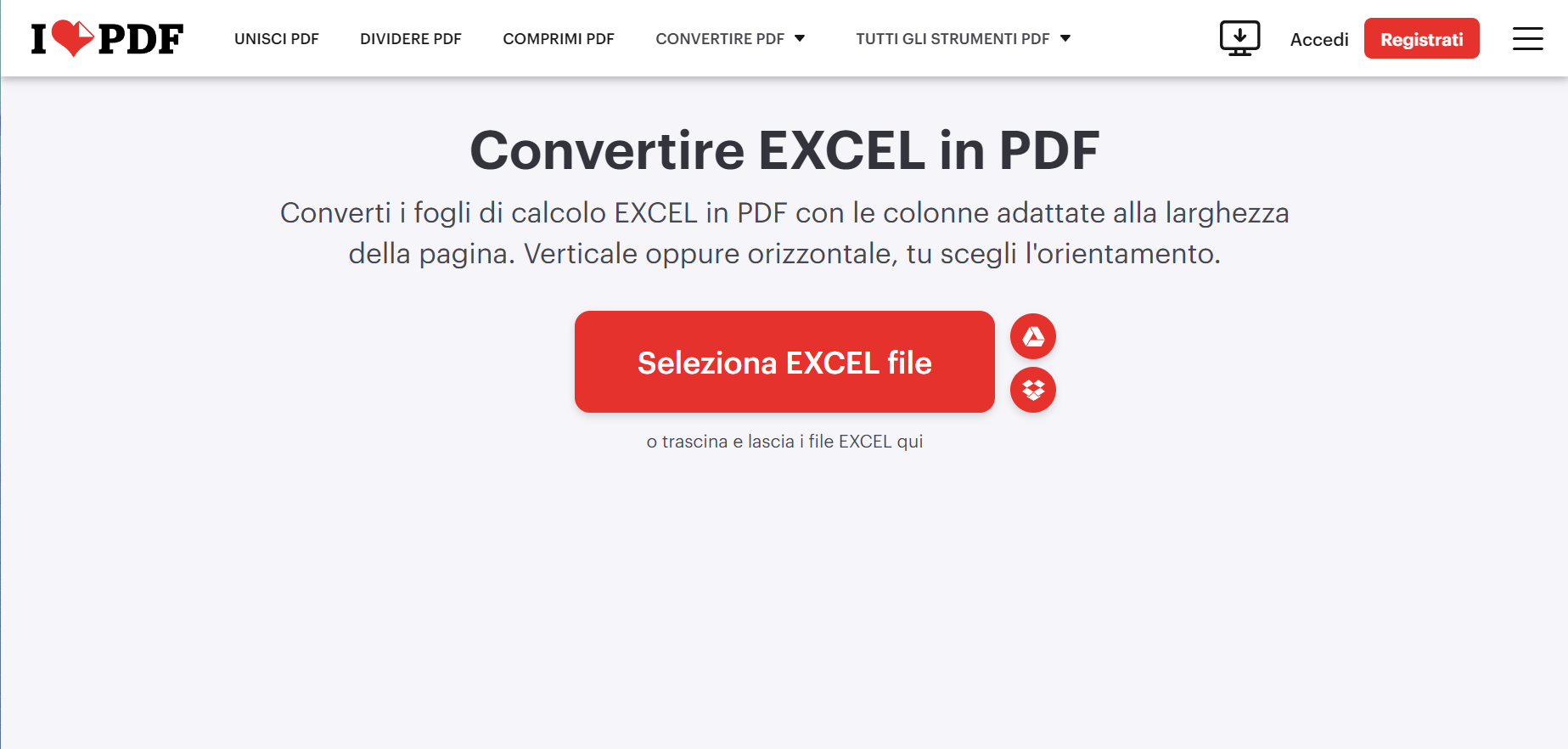 3 metodi per convertire da Excel a PDF | UPDF
