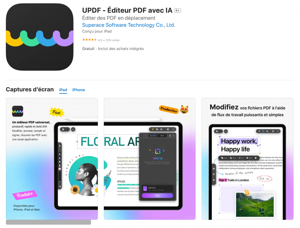 Les 6 meilleures applications de signature sur iOS | UPDF