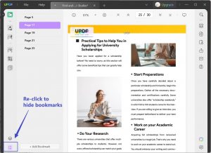 How to Remove Bookmarks from PDFs: A Handy Tutorial - UPDF