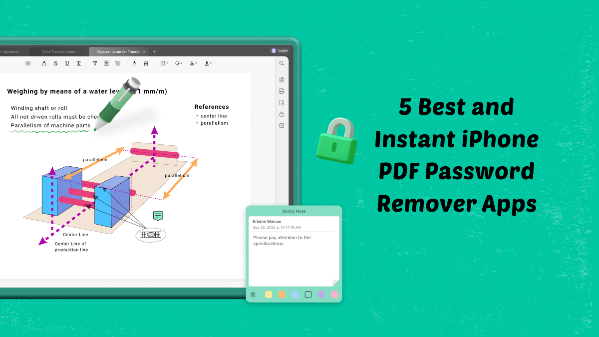 5 Best iPhone PDF Password Removers | UPDF
