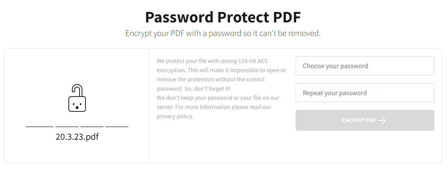 Top 5 Free Online PDF Password Protector in 2025 | UPDF