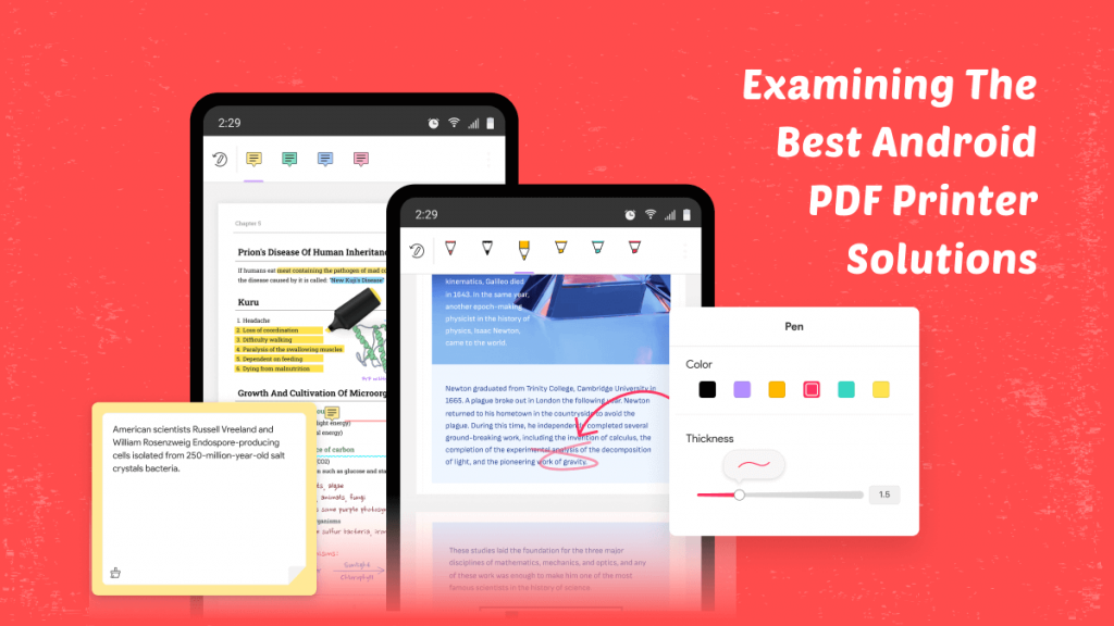 Top 5 PDF Printer Android Solutions [Must-try] | UPDF