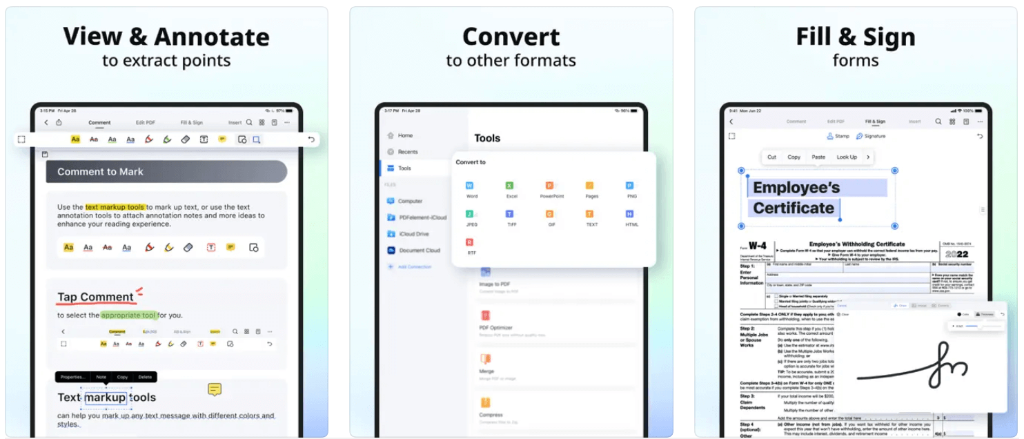 Top 5 PDF Writers on iPad for Effortless PDF Writing | UPDF