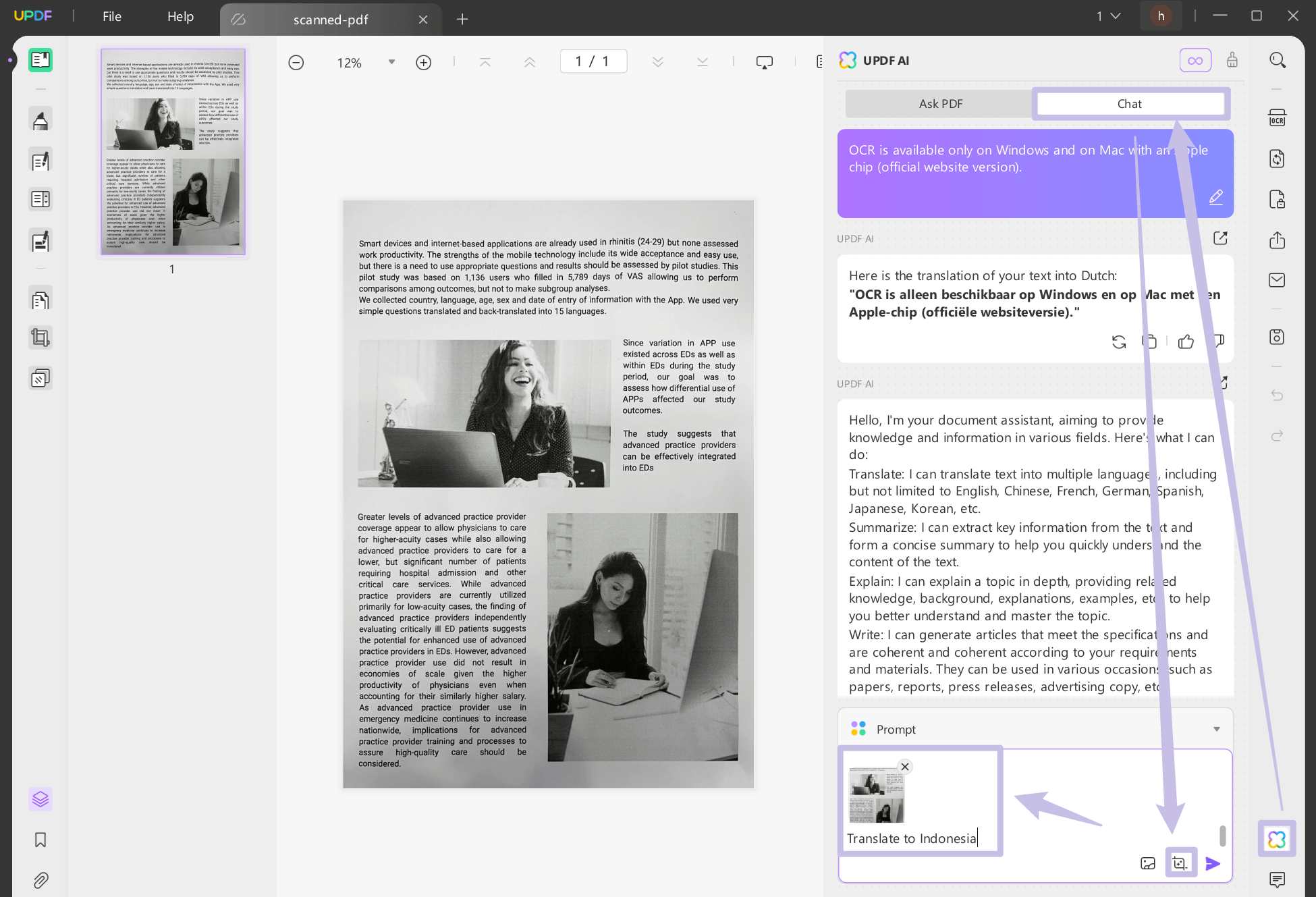 How to Translate PDF from English to Indonesia easily?| UPDF